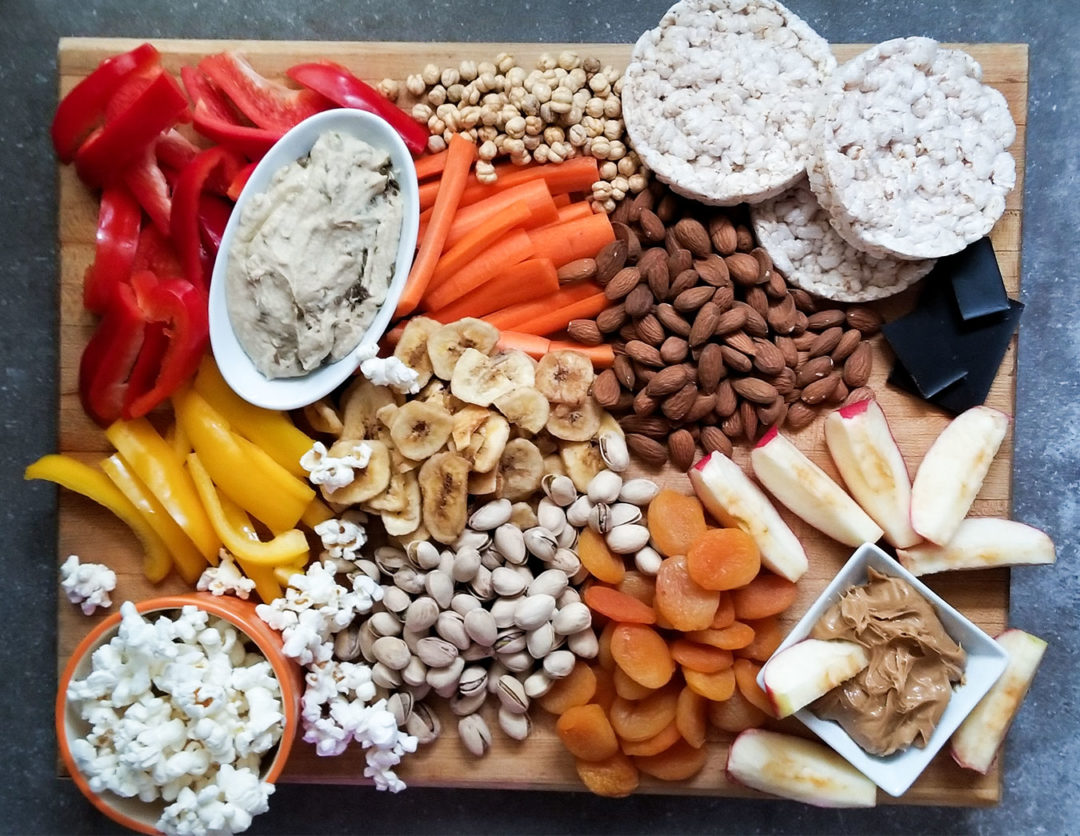 Healthy Snack Board - Heart Healthy Greek