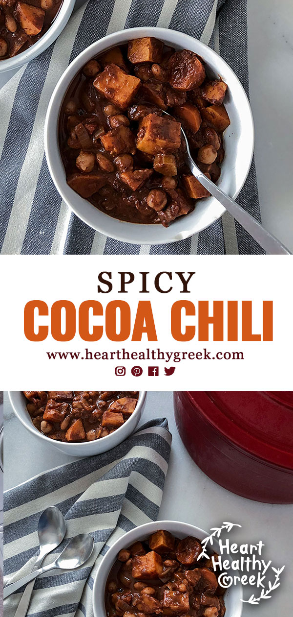 Spicy Cocoa Chili - Heart Healthy Greek