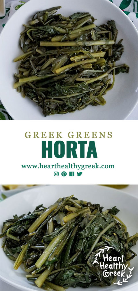 Horta (Greek Greens) - Heart Healthy Greek