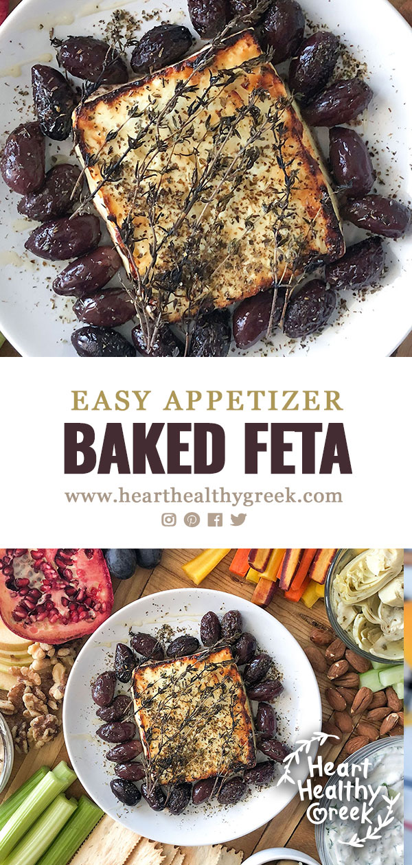 Baked Feta - Heart Healthy Greek