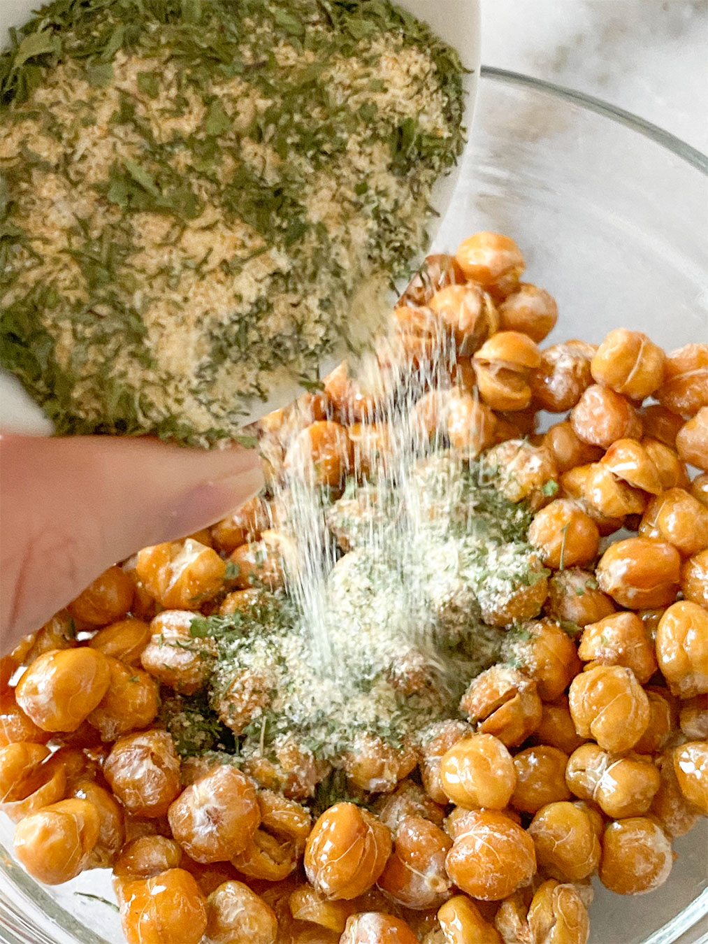 Crispy Roasted Chickpeas - Heart Healthy Greek