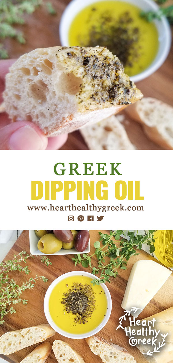 Greek Dipping Oil - Heart Healthy Greek